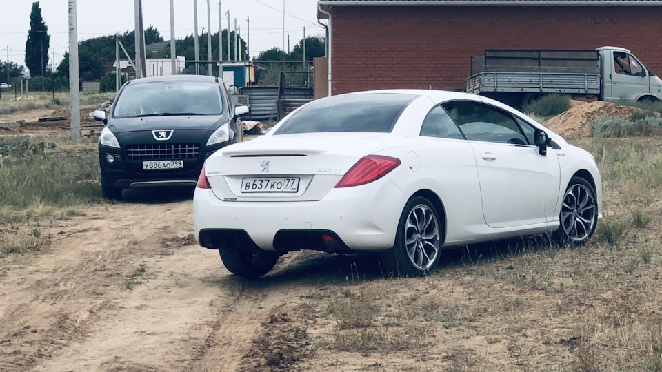 Peugeot 308 CC 1.6 бензиновый 2009 | на DRIVE2