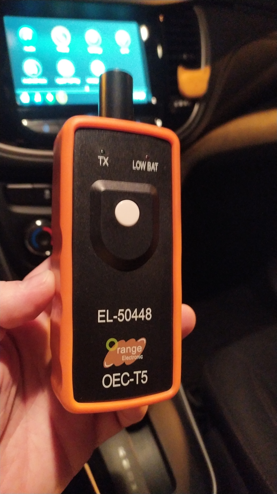 Программатор TPMS датчиков давления шин — Chevrolet Trax (1G), 1,4 л ...