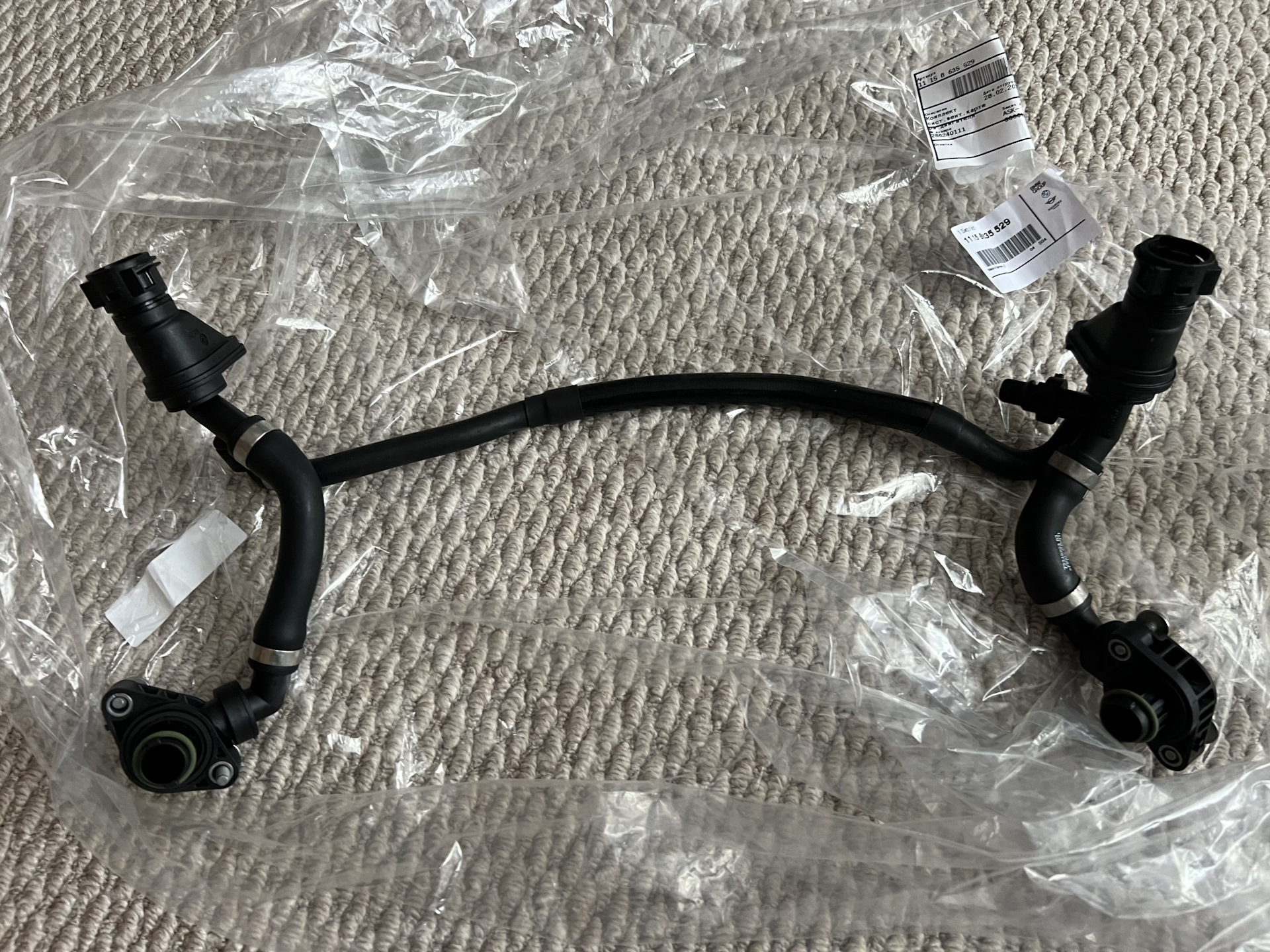 Самостоятельная замена трубок вентиляции картера — BMW 7 series (G11 ...