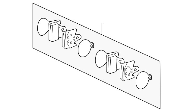 A0054206720 Комплект колодок тормозных Mercedes | Запчасти на DRIVE2