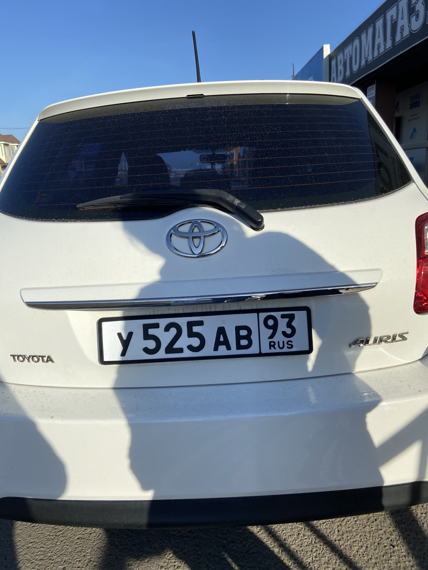 Магнитные рамки SAK — Toyota Auris (1G), 1,6 л, 2011 года | аксессуары ...