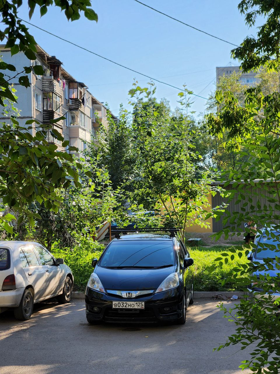 Багажник Муравей Д-1 на крышу — Honda Fit Shuttle (1G), 1,3 л, 2012 ...