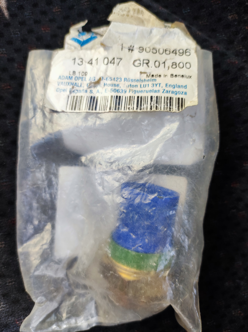 90506496 Термовыключатель, вентилятор радиатора GM | Запчасти на DRIVE2