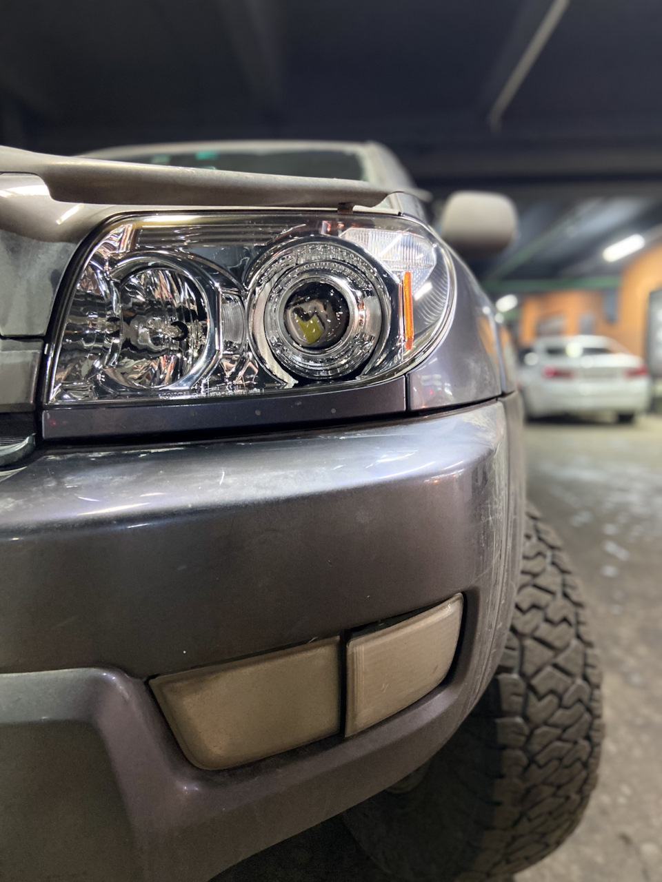 Toyota 4runner -Установка билед модулей MTF на шпильки, бронь🔥 ...