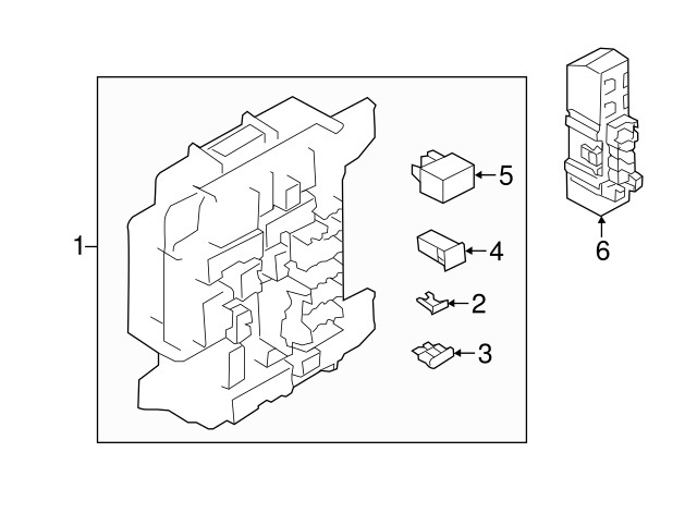 8637A887 Блок предохранителей Outlander Mitsubishi | Запчасти на DRIVE2