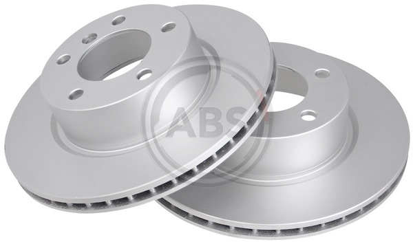 17601 Диск тормозной (2 шт в уп). Передняя ось A.B.S. | Запчасти на DRIVE2