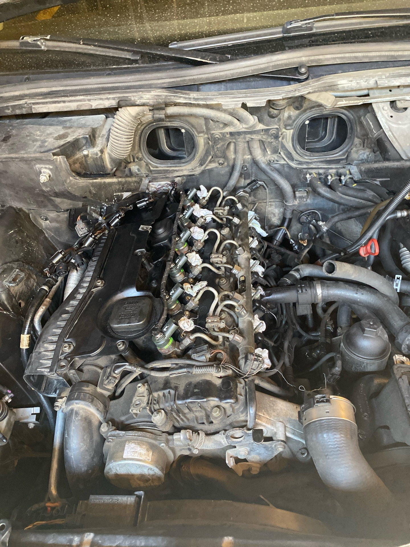 Замена форсунок M57D30N EURO3 — BMW X5 (E53), 3 л, 2005 года | своими ...