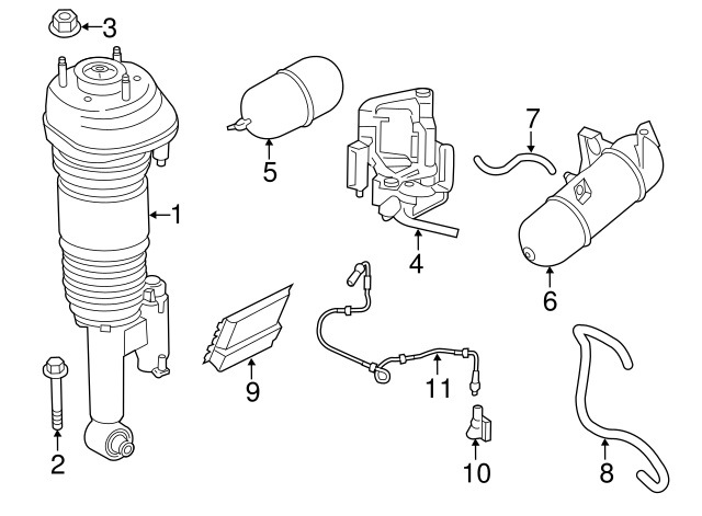 37206861939 Труба воздуха BMW | Запчасти на DRIVE2