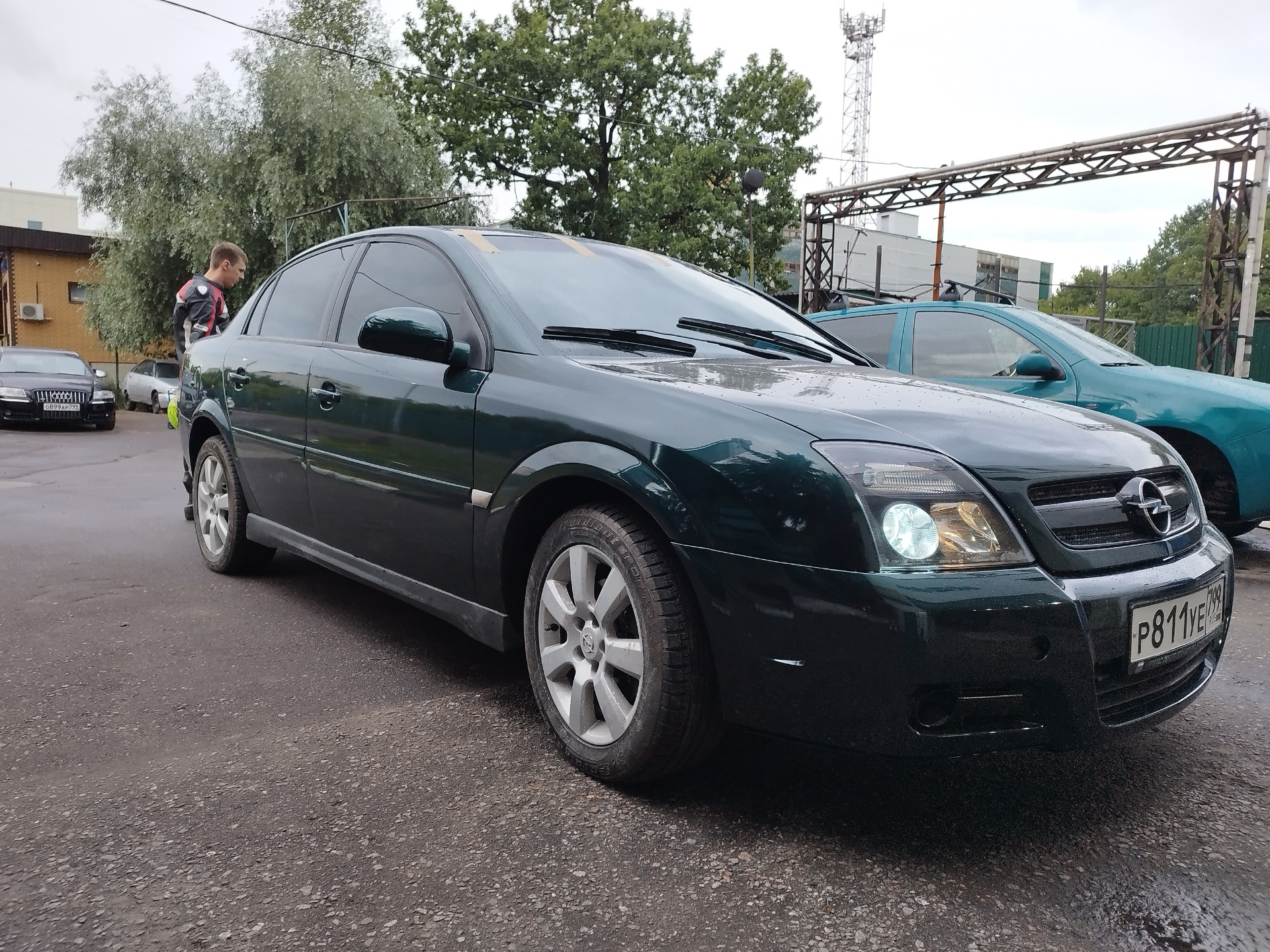 New green Demon дома — Opel Vectra C, 1,8 л, 2005 года | кузовной ...