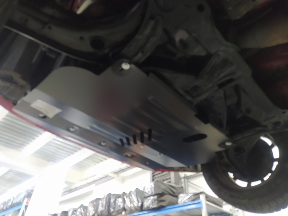 Защита двигателя. — Toyota Porte (2G), 1,5 л, 2012 года | аксессуары ...