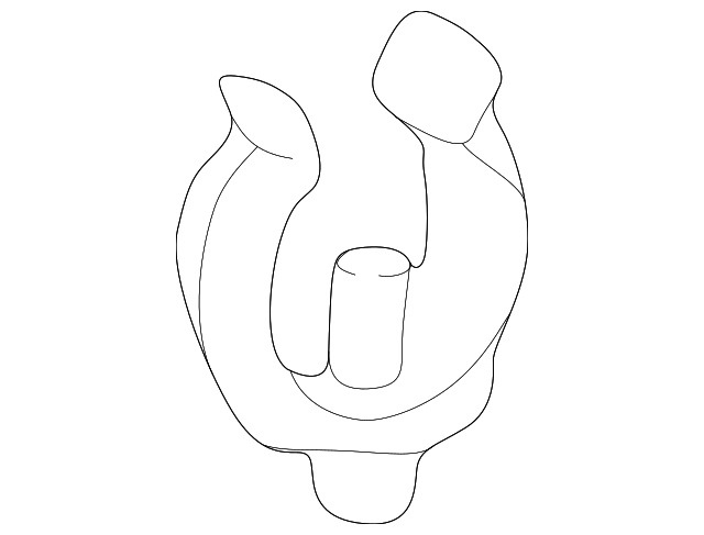 A1265010020 ЗАЖИМ КРЕПЛЕНИЯ ШЛАНГА РАДИАТОРА (BRACKET, RAD HOSE ...