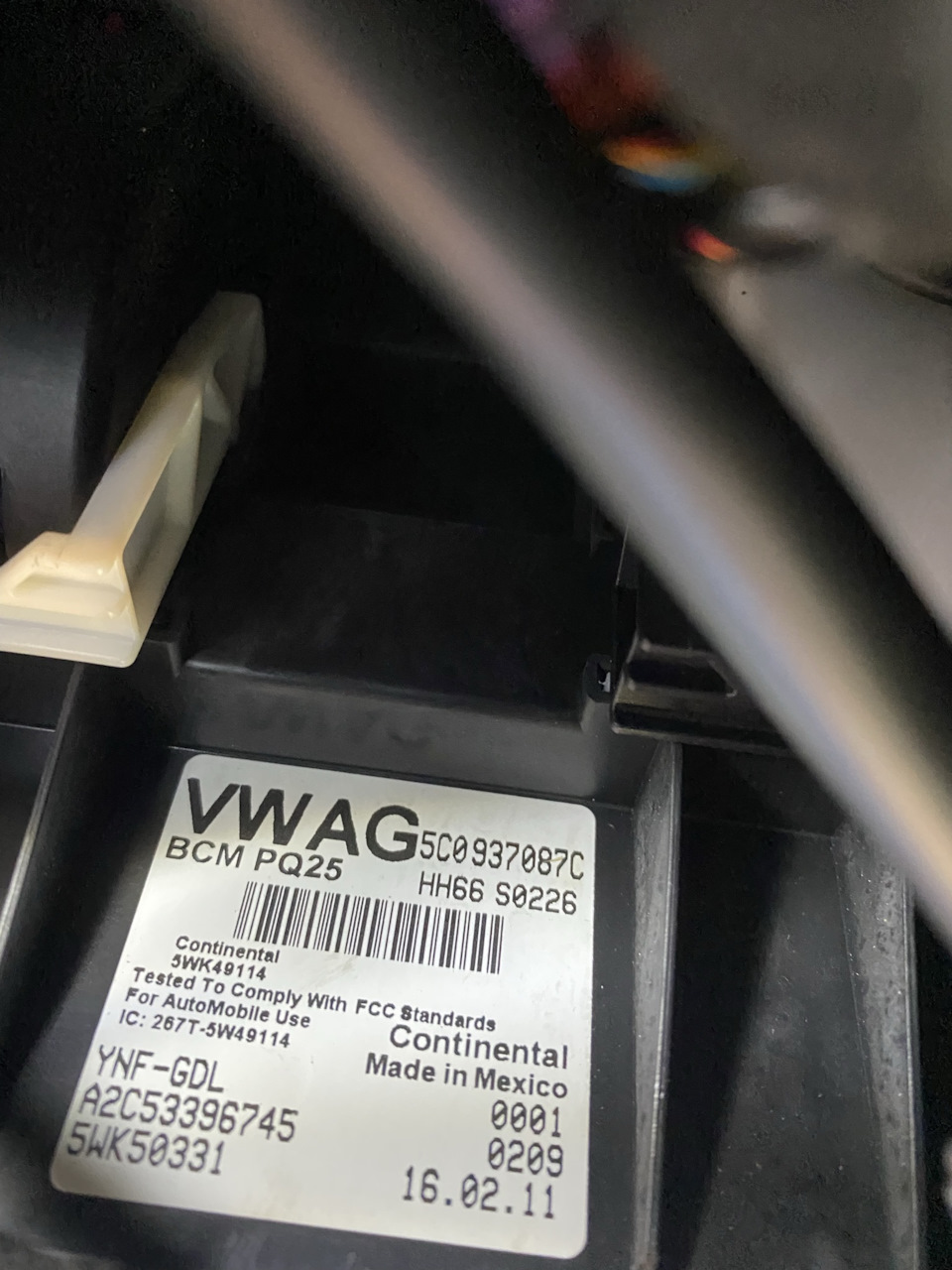 Возможно ли подключение ПТФ через блок комфорта штатно? — Volkswagen ...