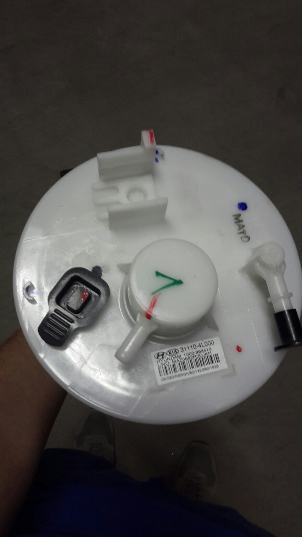 311104L000 Топливный насос центробежного типа без расходомера KIA ...