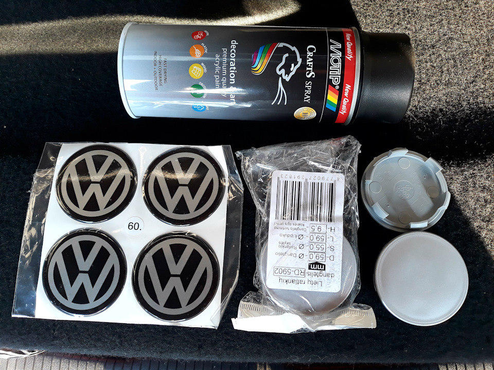 Центральные заглушки дисков для Гольф 4 — Volkswagen Golf Mk4, 1,8 л ...