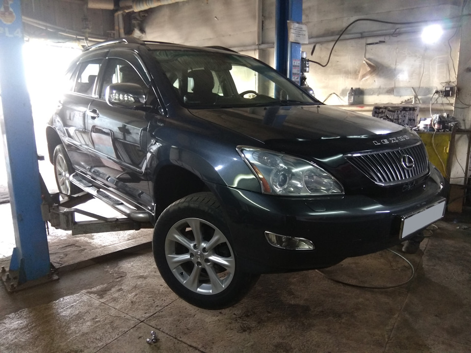Проточка тормозных дисков Lexus Rx — Lexus RX (2G), 3,3 л, 2004 года ...
