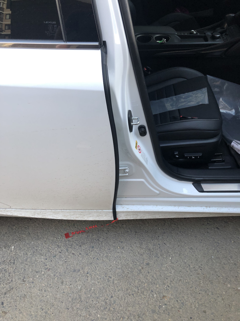 Уплотнители дверей. — Lexus IS III, 2,5 л, 2015 года | просто так | DRIVE2