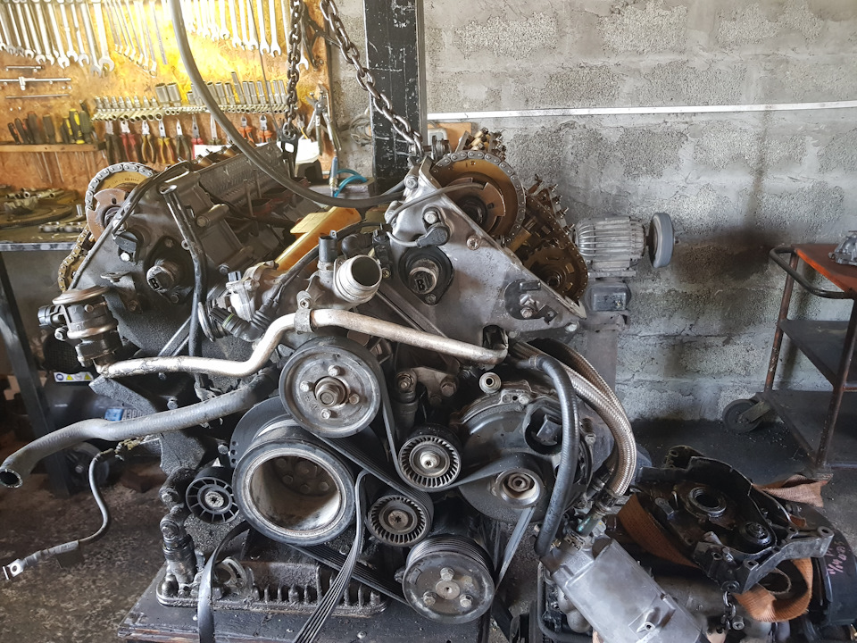 Ремонт M62tu часть 1. — BMW 5 series (E39), 4,4 л, 2001 года | своими ...