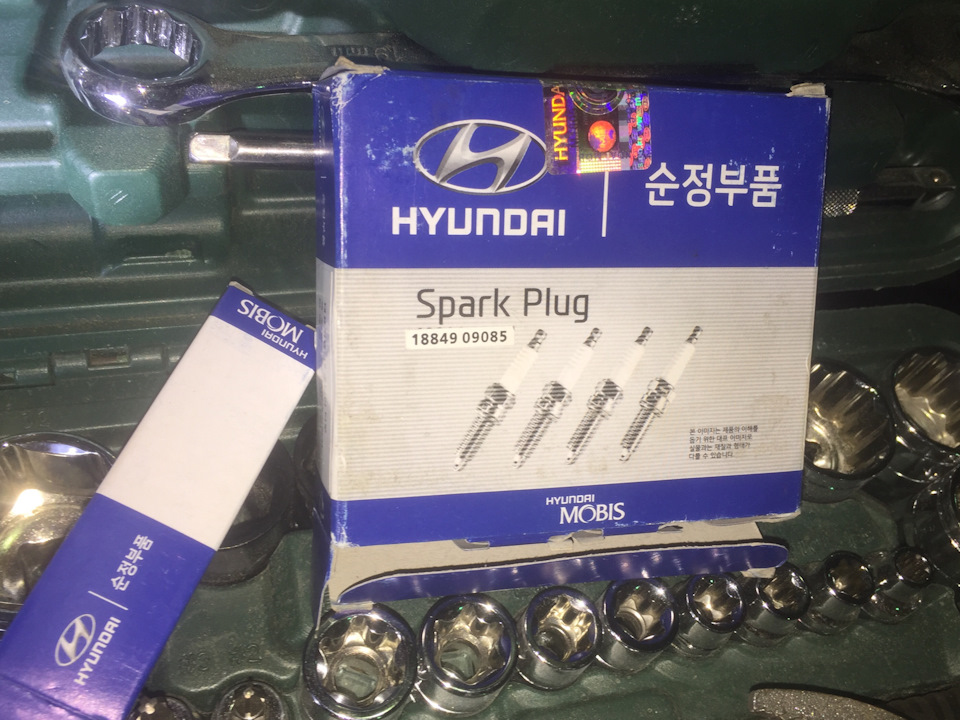 1884909085 Свечи зажигания KIA HYUNDAI | Запчасти на DRIVE2