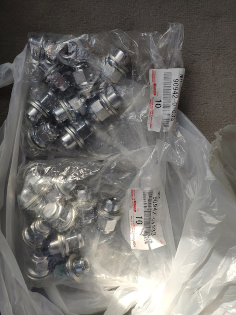 9094201033 гайка колеса TOYOTA LEXUS | Запчасти на DRIVE2