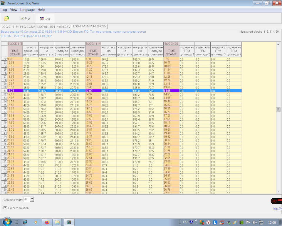 Диагностика наддува и откаты — Audi Q3 (1G), 2 л, 2012 года ...
