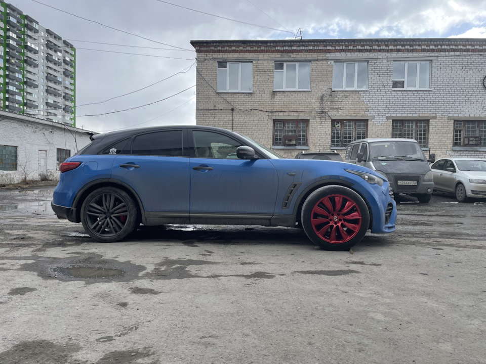 Вот и лето пришло — Infiniti FX (2G), 5 л, 2009 года | колёсные диски ...