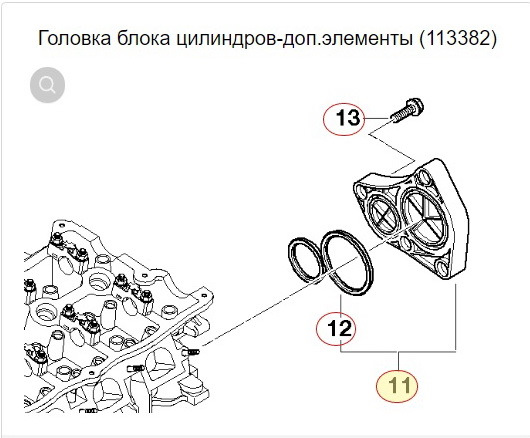 BMW 1 E87 Замена задней прокладки ОЖ блока, прокладки патрубка ОЖ ...