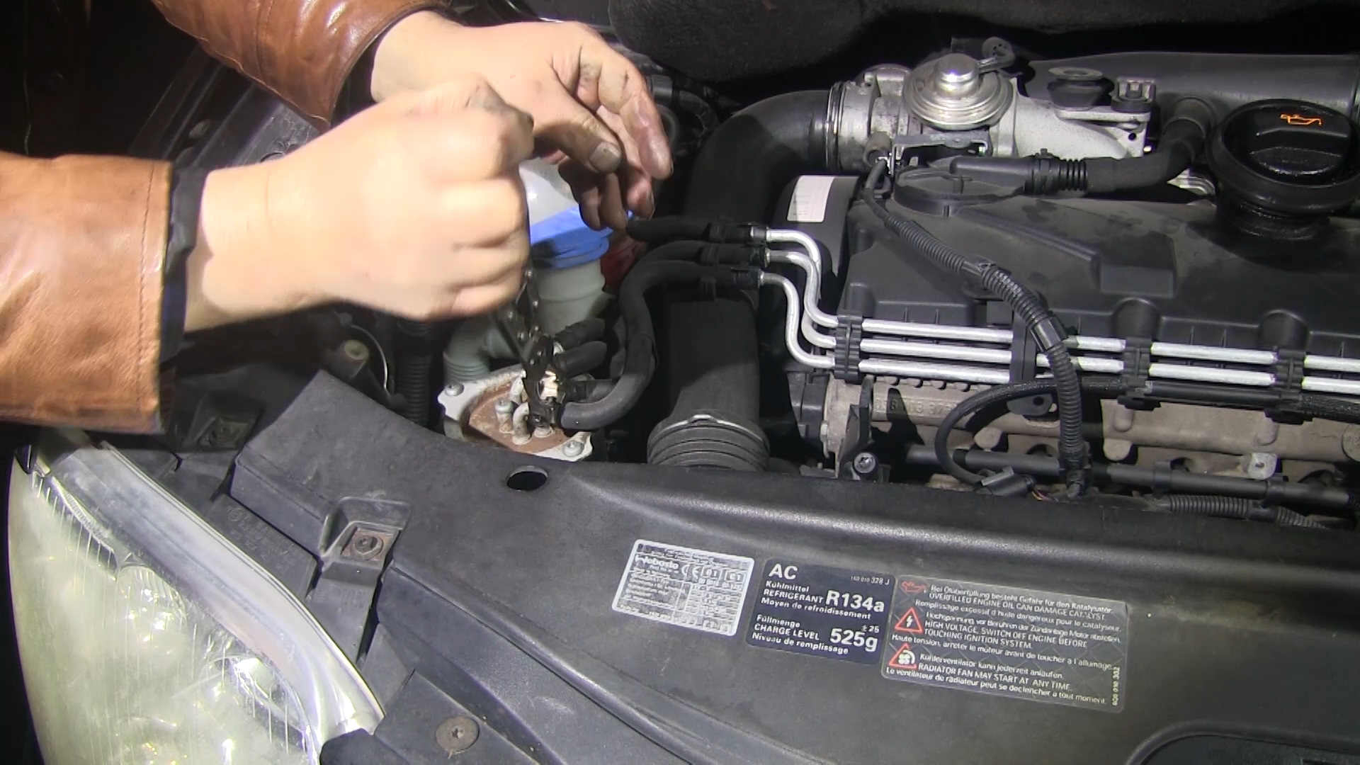 Съемник хомутов топливных шлангов (VAG) VW Touran VW Golf VW Passat VW ...
