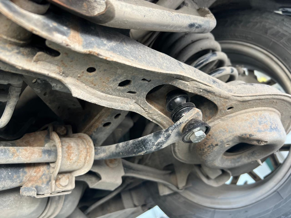 Замена передних рычагов и задних стоек стабилизатора — Ford Focus Wagon ...