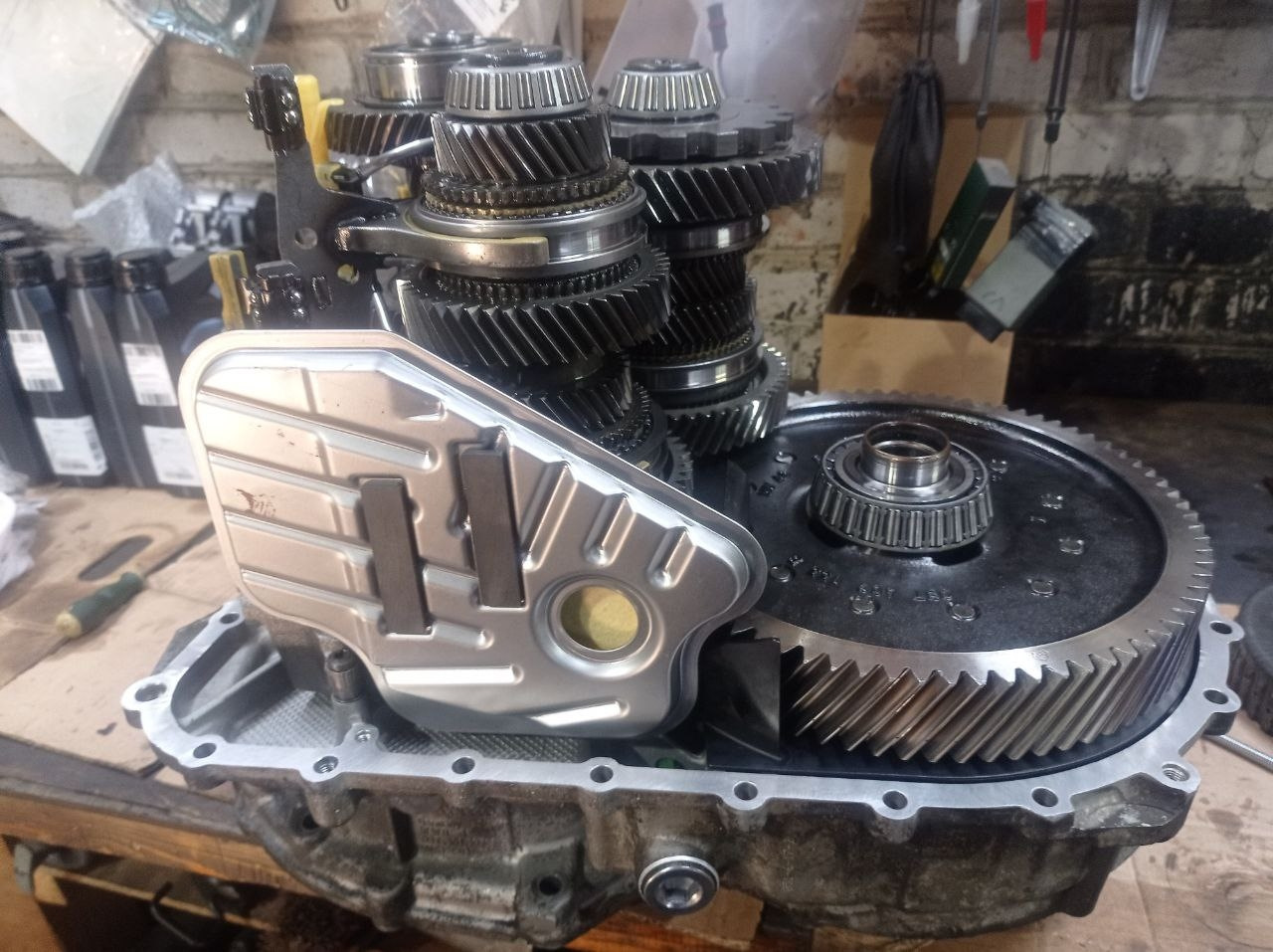 Ремонт АКПП DQ500, замена правого приводного вала — Volkswagen Multivan ...