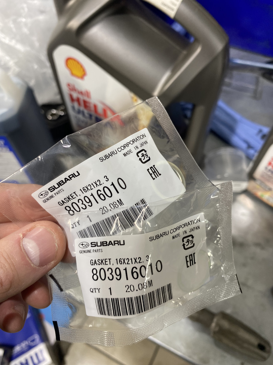 803916010 Шайба сливной пробки SUBARU | Запчасти на DRIVE2