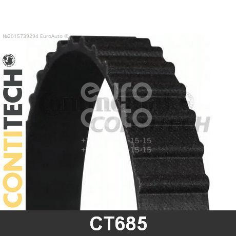 CT685 РЕМЕНЬ ГРМ ЧЗ 119 CONTITECH | Запчасти на DRIVE2