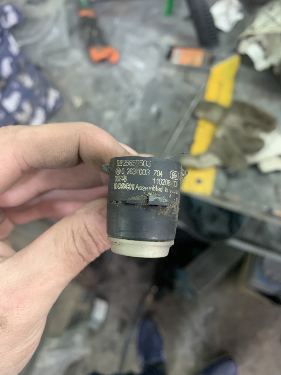 25855503 Сенсор парковочный серебро (Sblade silver) GM | Запчасти на DRIVE2