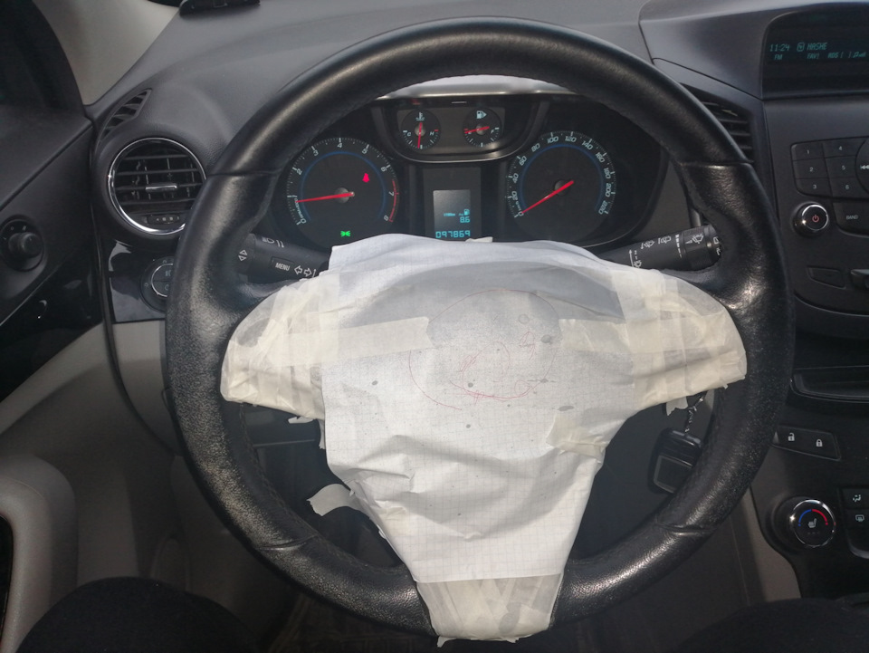 Покрасил руль — Chevrolet Orlando (1G), 1,8 л., 2011 года | своими ...