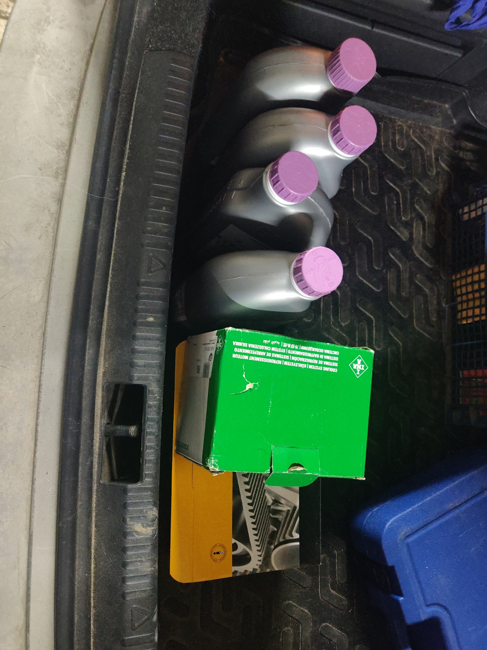 Замена ГРМ — Skoda Octavia A7 Mk3, 2 л, 2016 года | плановое ТО | DRIVE2