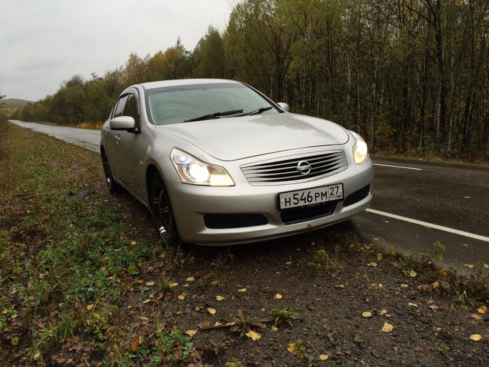 Было, стало — Nissan Skyline (V36), 2,5 л, 2007 года | стайлинг | DRIVE2