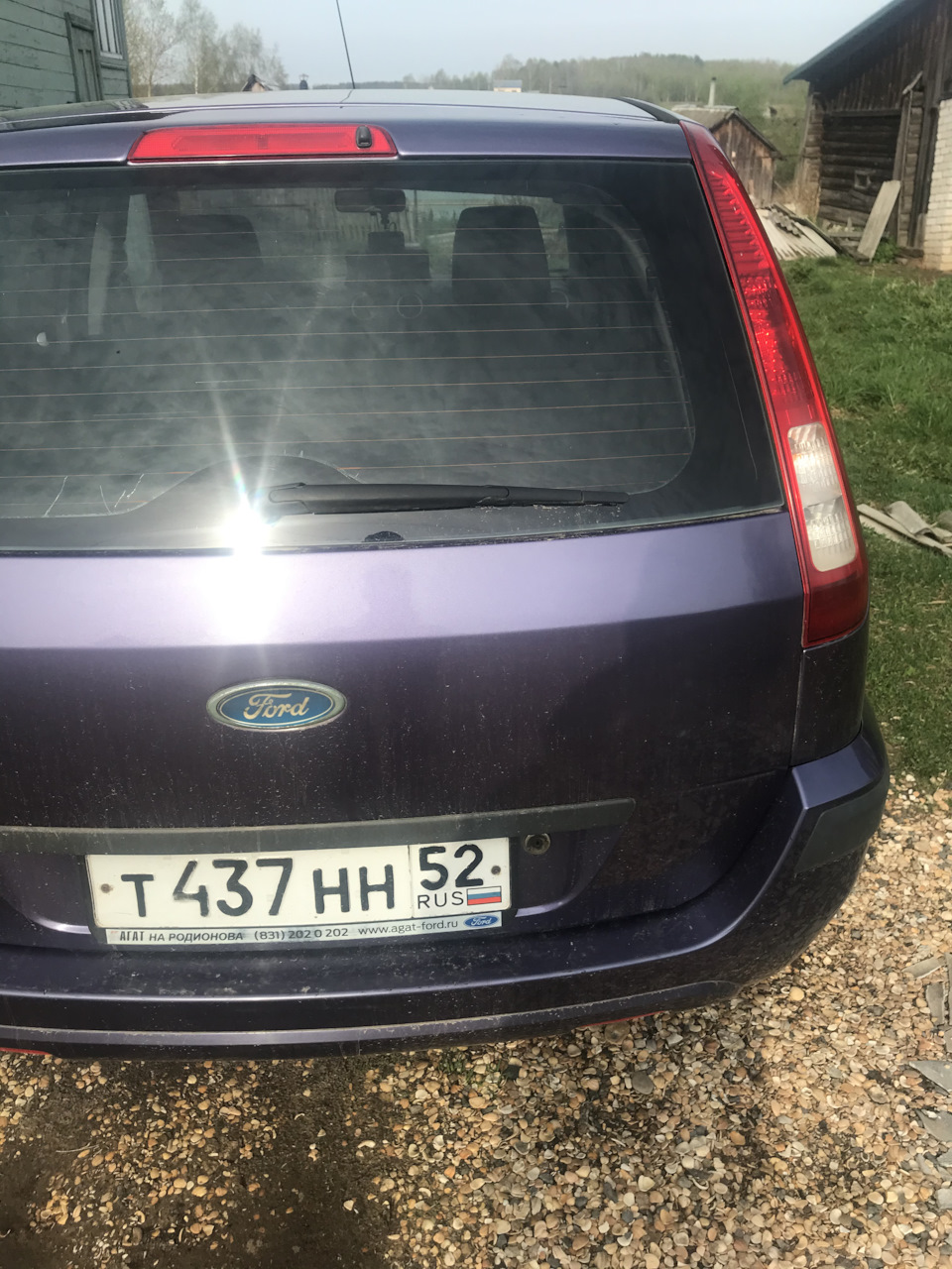 Замена на новую — Ford Fusion, 1,4 л, 2007 года | аксессуары | DRIVE2