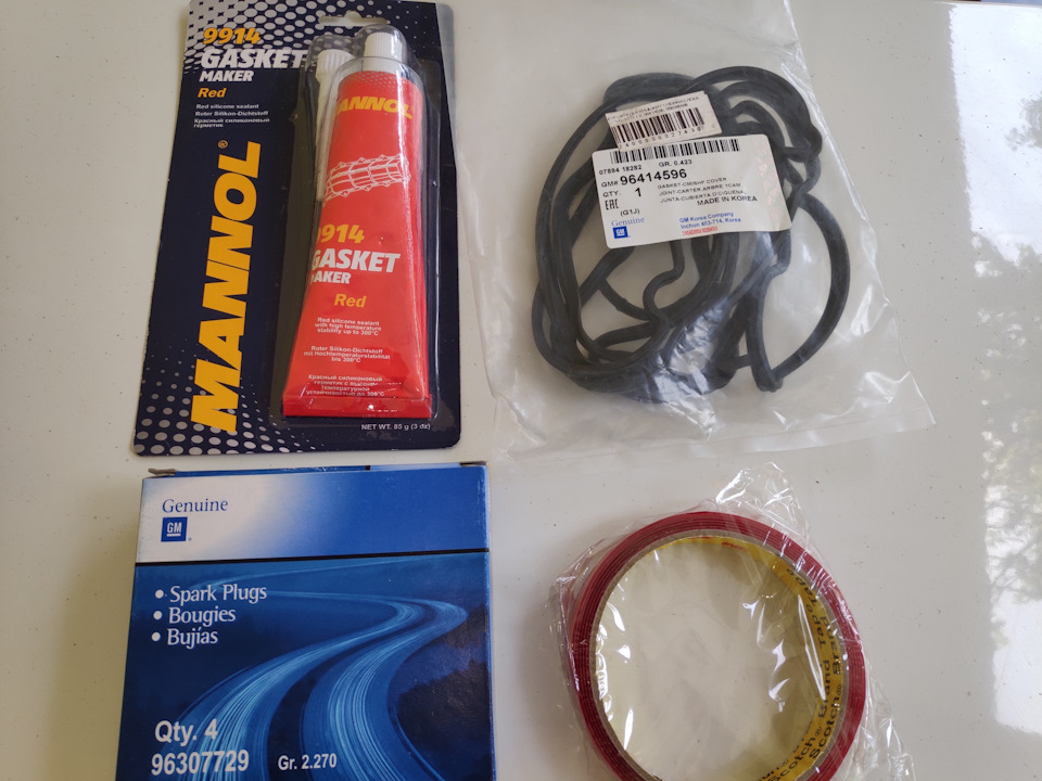 96414596 Прокладка клап. крышки GM | Запчасти на DRIVE2