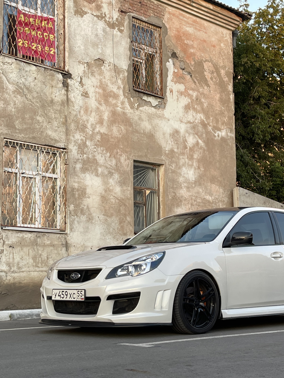 Сплитеры sotna на задний бампер corazon — Subaru Legacy (BM/BR), 2,5 л ...