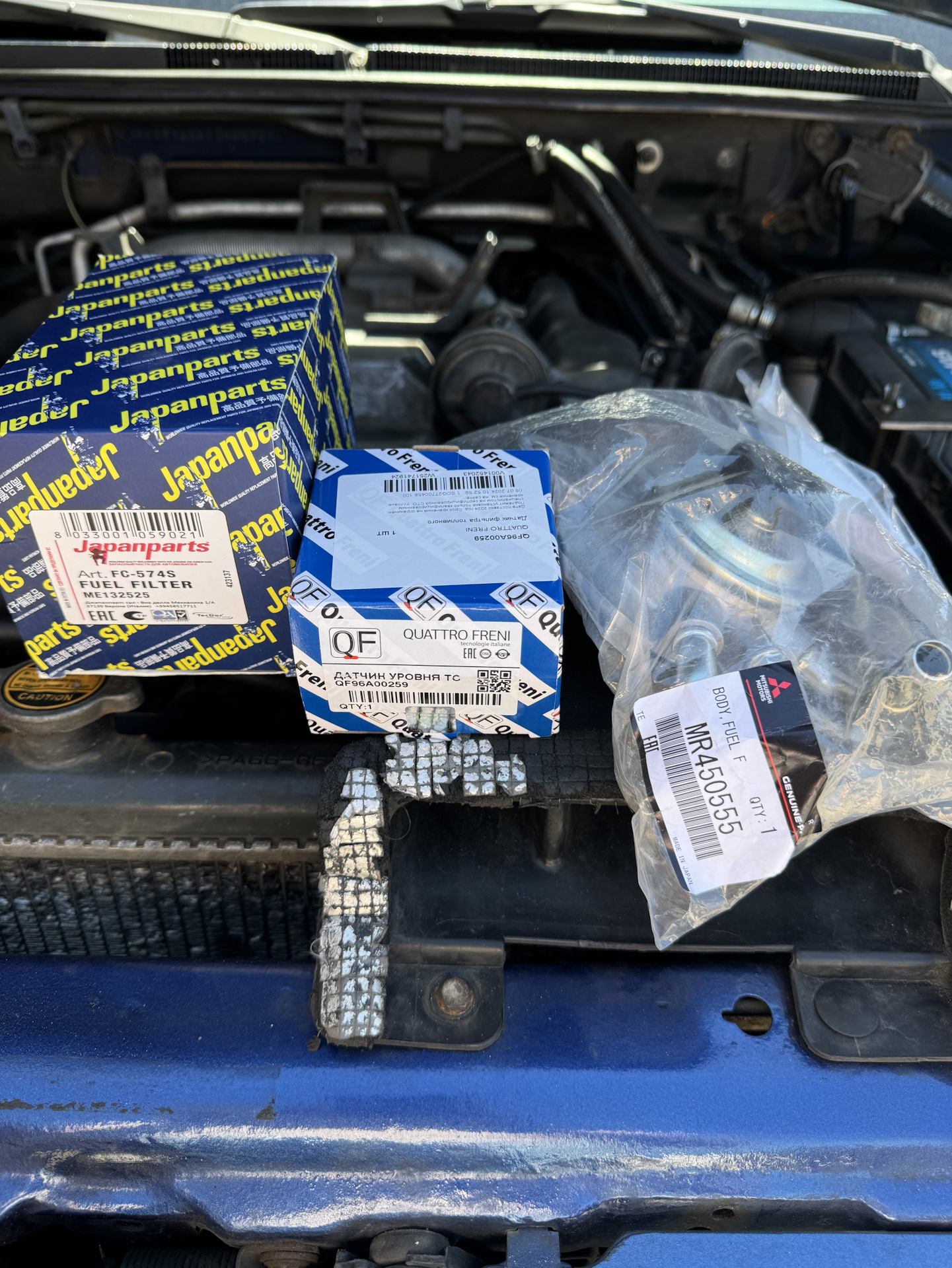 Устранение колхоза в топливной системе — Mitsubishi Pajero (3G), 3,2 л ...