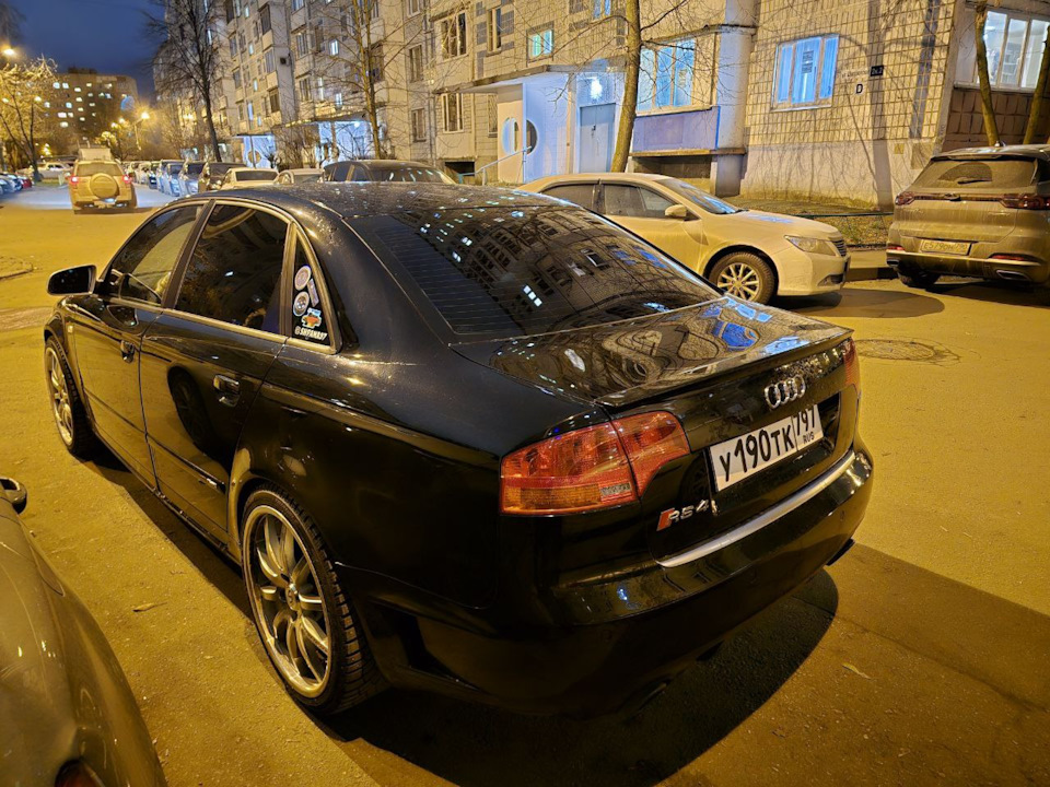 Запотевание фонарей Audi A4 B7 DTM — Audi A4 (B7), 2 л, 2007 года ...