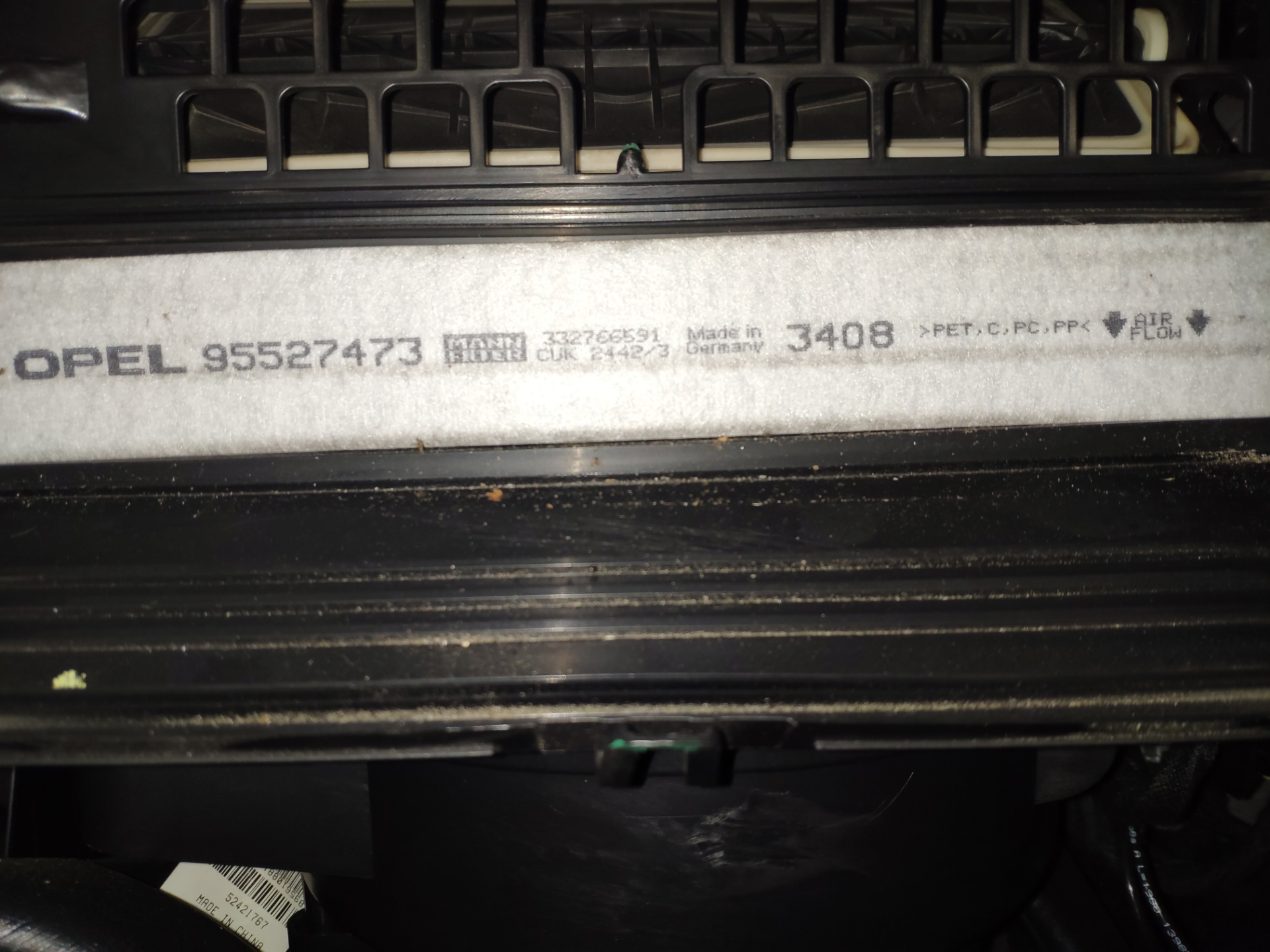 Замена салонного фильтра и полезное приобретение — Opel Insignia Sports ...