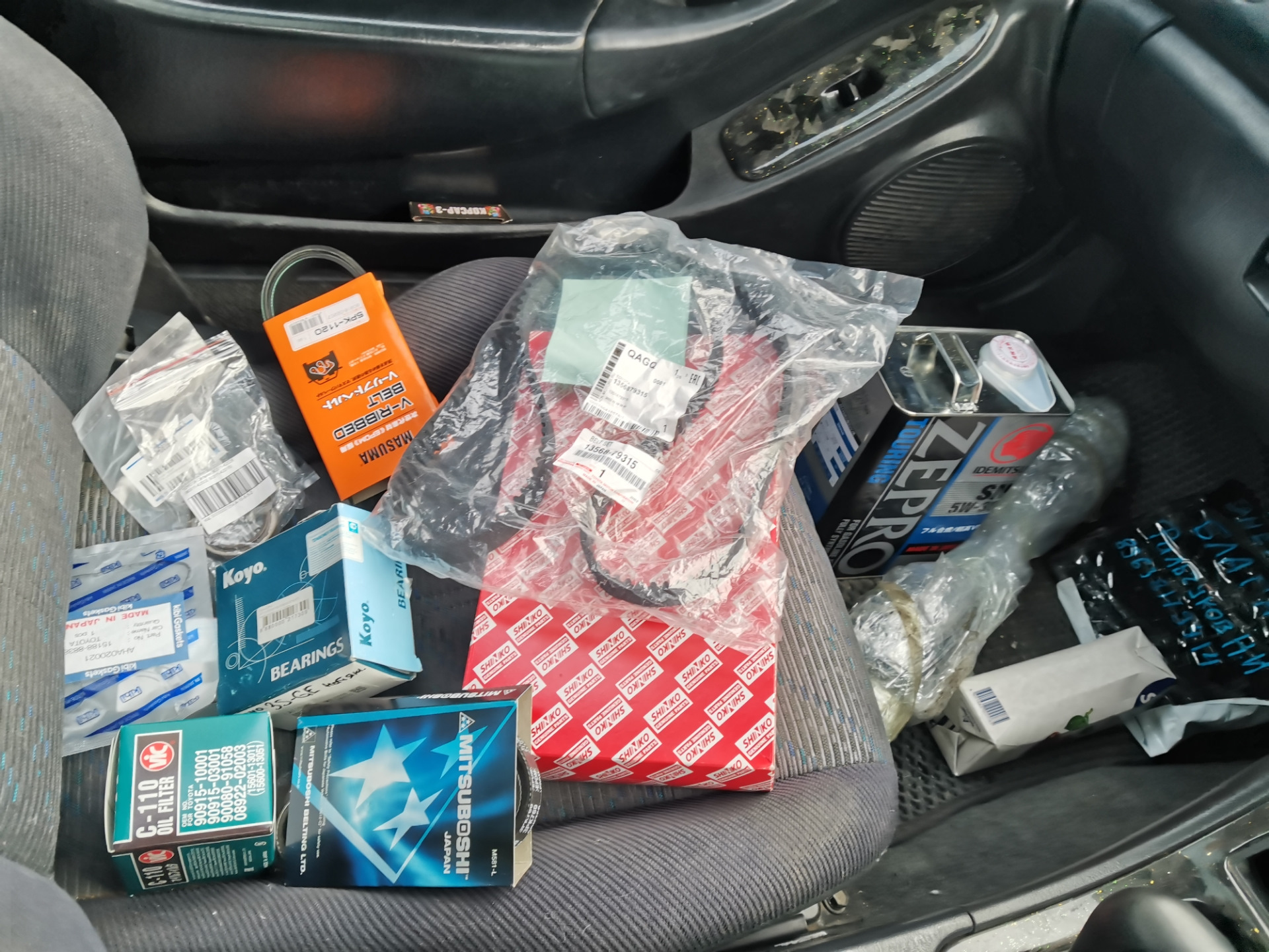 Обслуживание двс и тонировка — Toyota Celica (200), 2 л, 1994 года ...