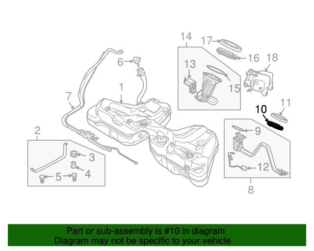 16146750466 Адаптер для топливного бака BMW | Запчасти на DRIVE2