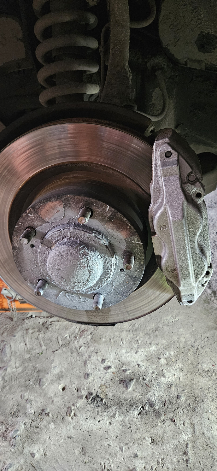 Помыл радиаторы без снятия, колодки — Toyota Land Cruiser 200, 4,5 л ...