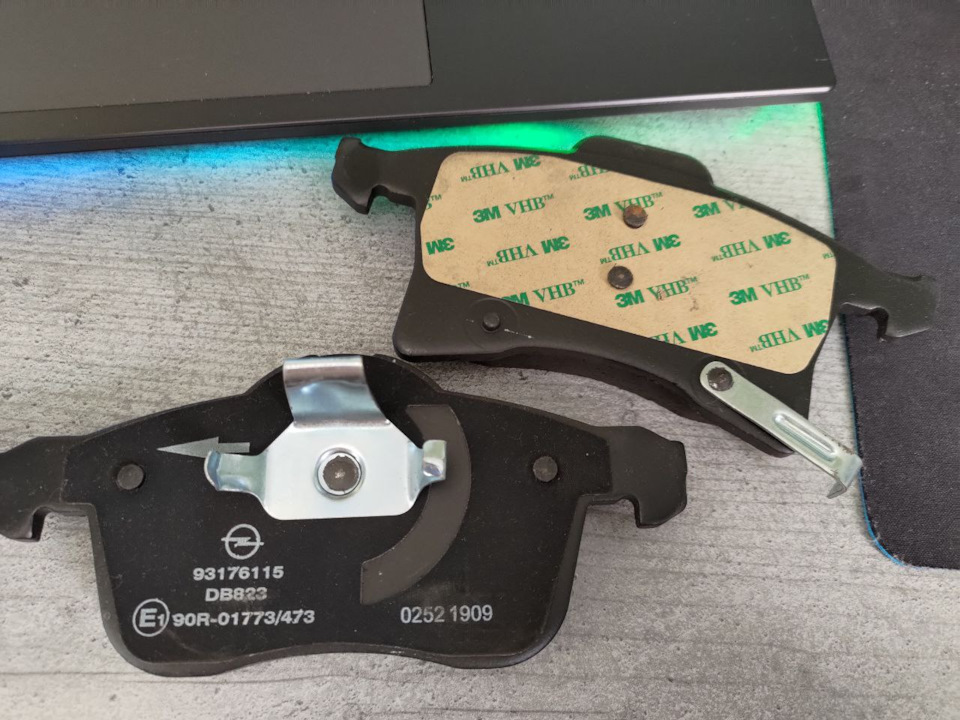 93176115 Колодки тормозные дисковые комплект GM | Запчасти на DRIVE2