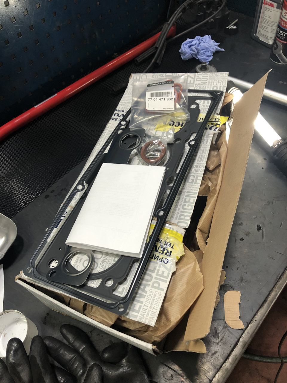 7701471932 Уплотнители модуля впуска RENAULT | Запчасти на DRIVE2