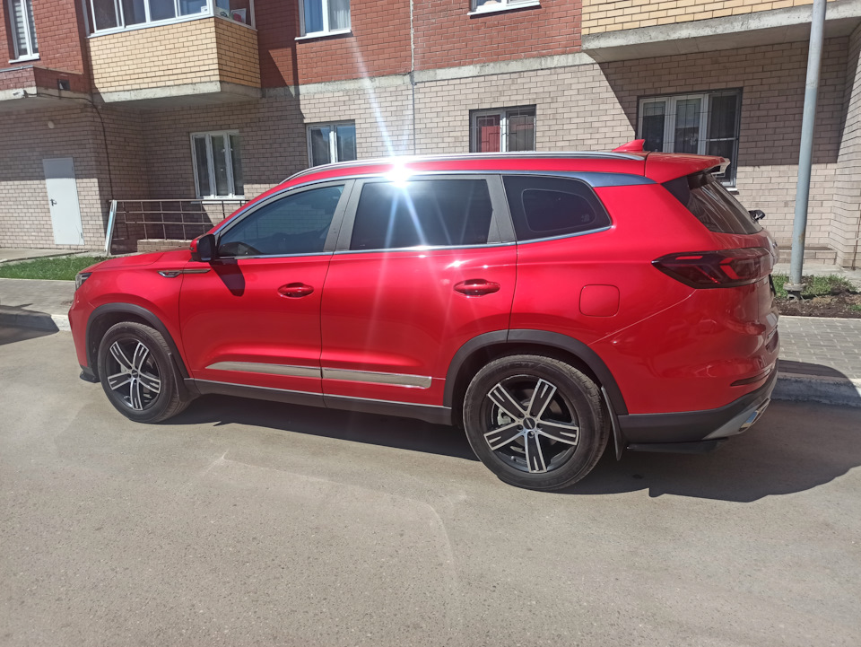 Элероны на задний бампер. — Chery Tiggo 8 Pro, 1,6 л, 2022 года ...