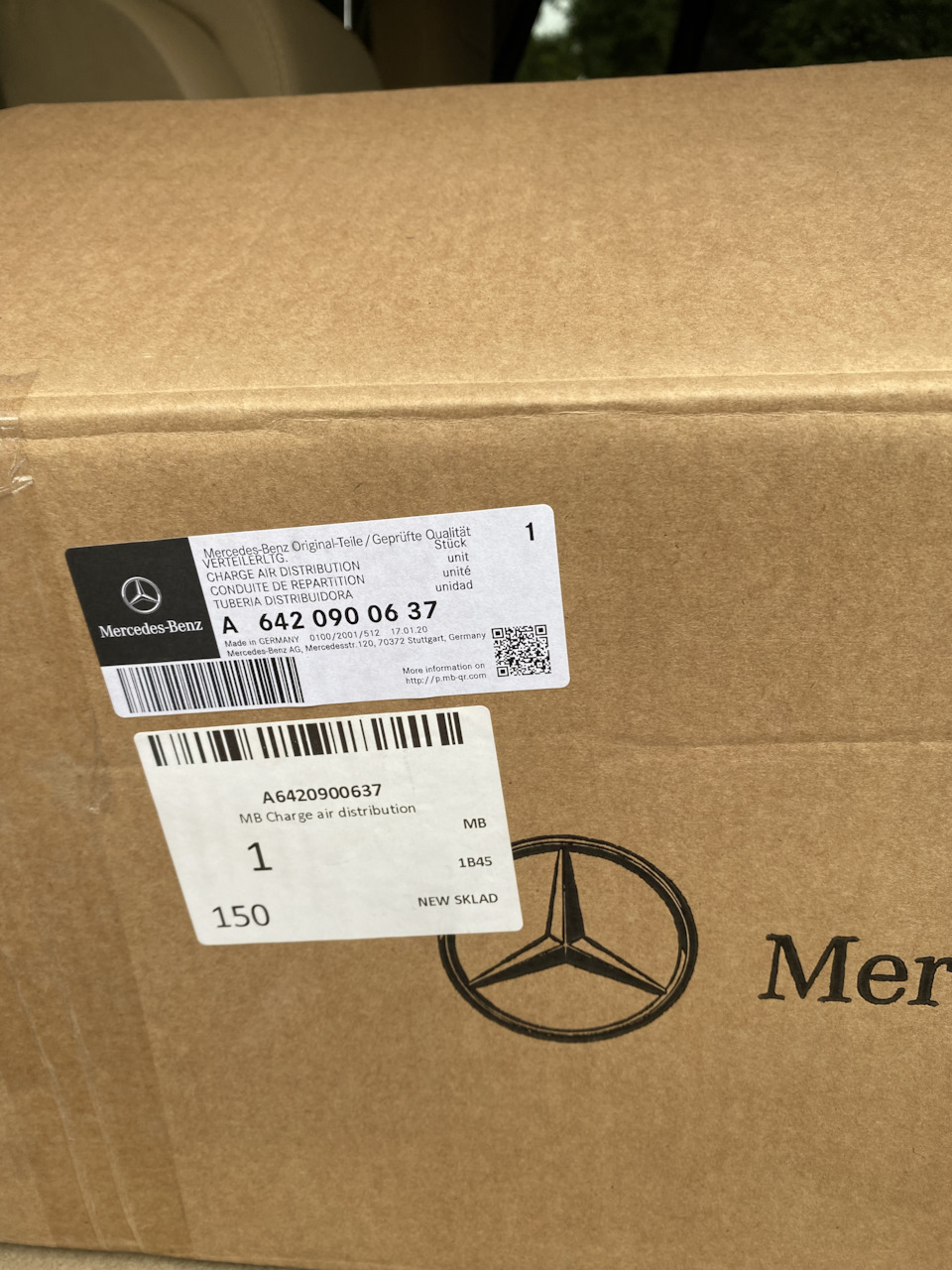 Замена коллекторов, теплообменник, турбина! — Mercedes-Benz GL-Class ...