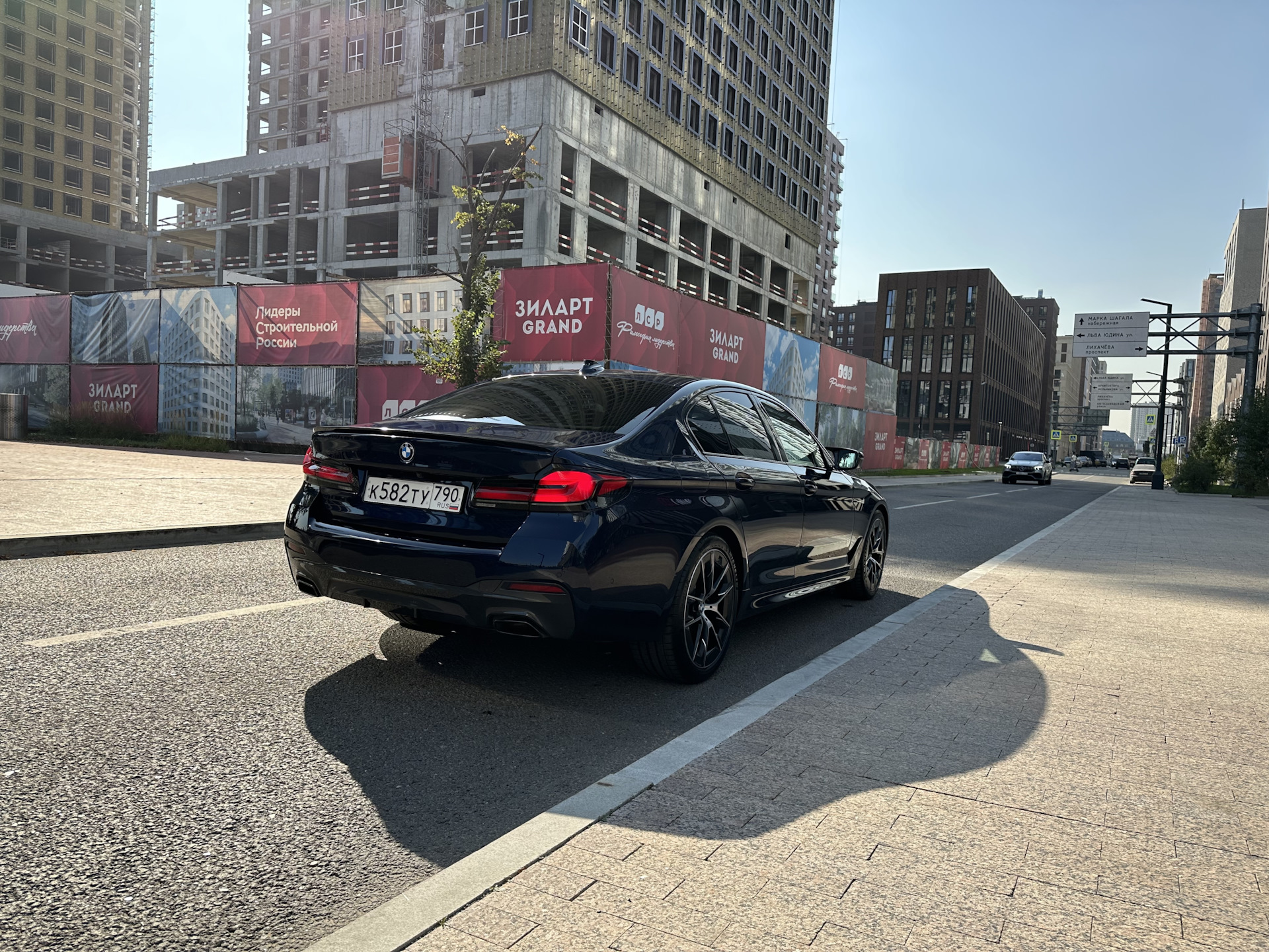 Полировка, полик, спорткат, стабы, флешер — BMW 5 series (G30), 3 л, 2020 года | тюнинг | DRIVE2