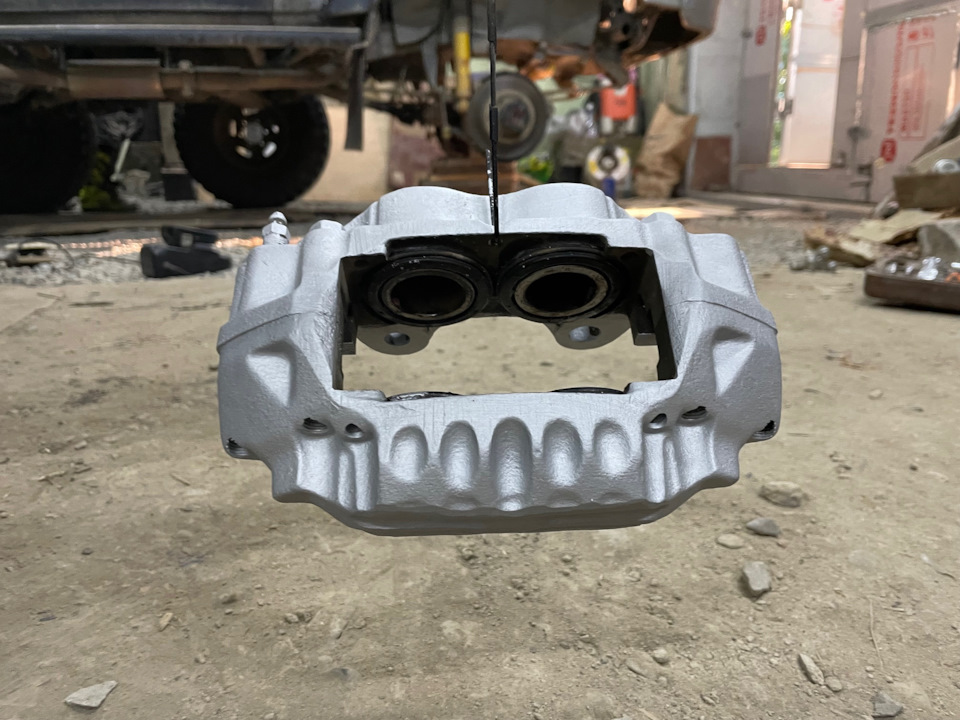 Передние колодки — Toyota Land Cruiser 70, 3,5 л, 1990 года | своими ...